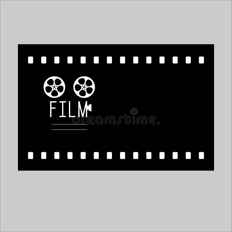 Film.logo for cinema stock vector. Illustration of print - 252592020