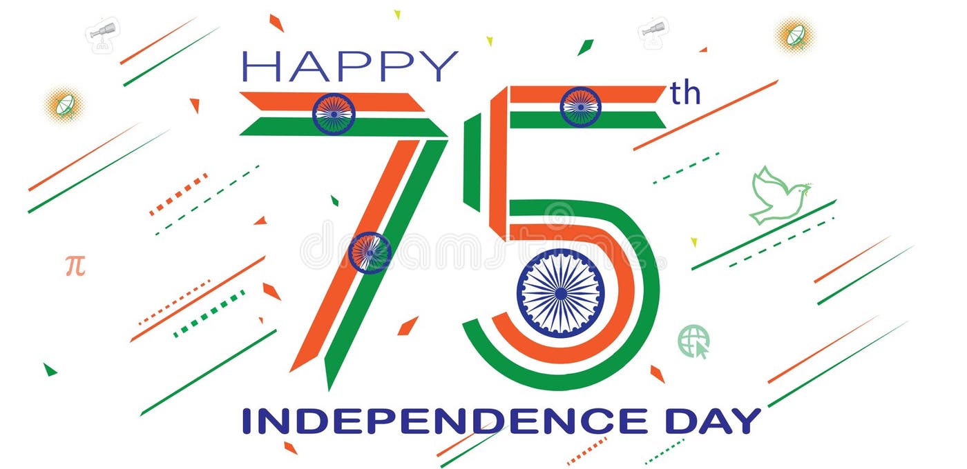 75th Independence Day India Stock Illustrations – 163 75th Independence ...