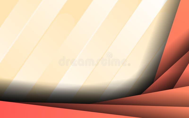 Abstract Geometric Overlap Layer Blue and Orange Colors Background ...