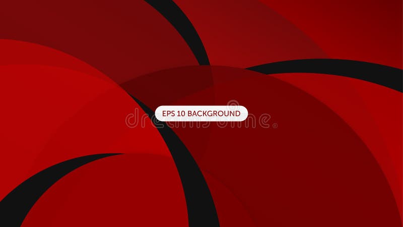 Abstract Banner Background with Red Circle Shapes Eps 10 Free Vector ...