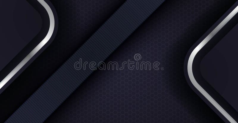 Abstract Slash Silver Cross Line with Dark Hexagon Texture Background ...