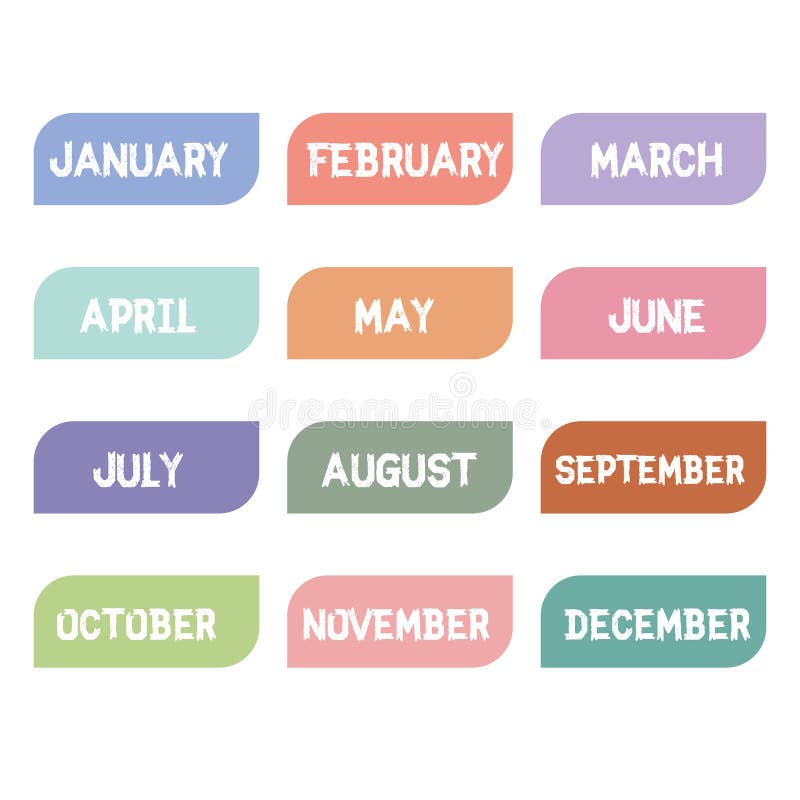 Month Illustrator Stock Illustrations – 2,143 Month Illustrator Stock ...