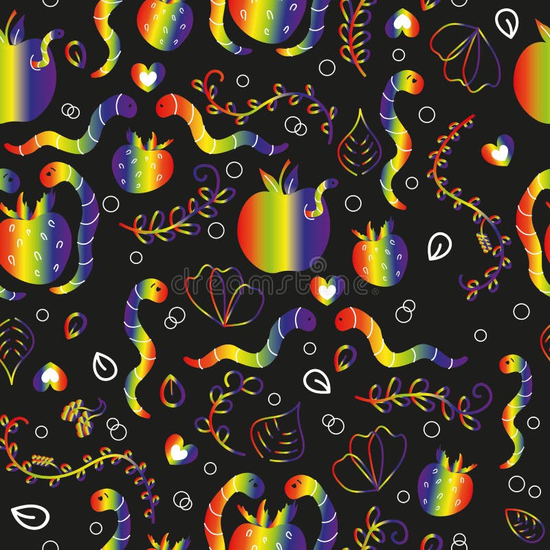 Seamless Colorful Pattern in LGBT Colors. Valentine S Day. Love. Gay ...