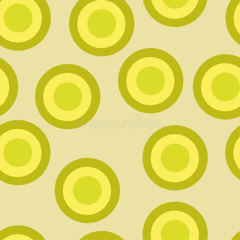 Print Background Pattern Gradient Yellow Circles Stock Illustration ...