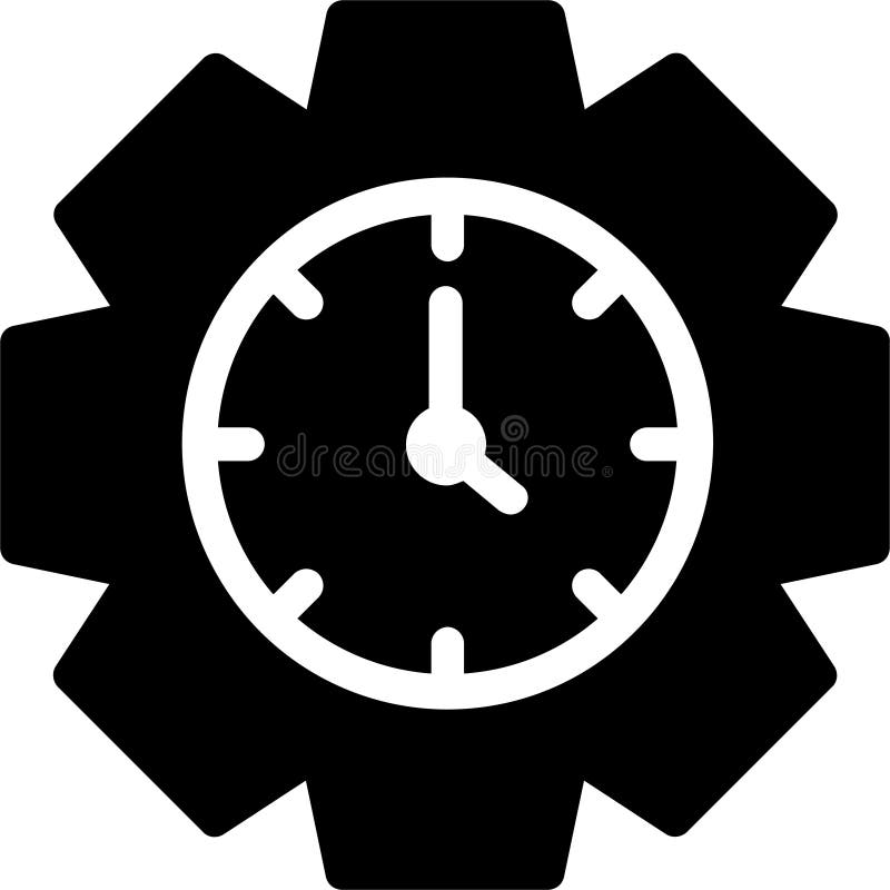 Schedule Icon with Outline Style Stock Vector - Illustration of meeting ...
