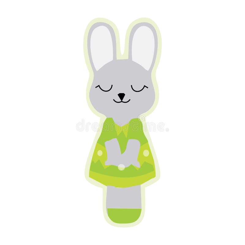 Cartoon Female Bunny with Cute and Beautiful Costumes. Cartoon Drawings ...