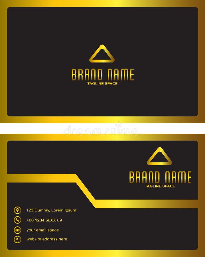 Professional Modern Printable Business Card, Invitation Card Design ...