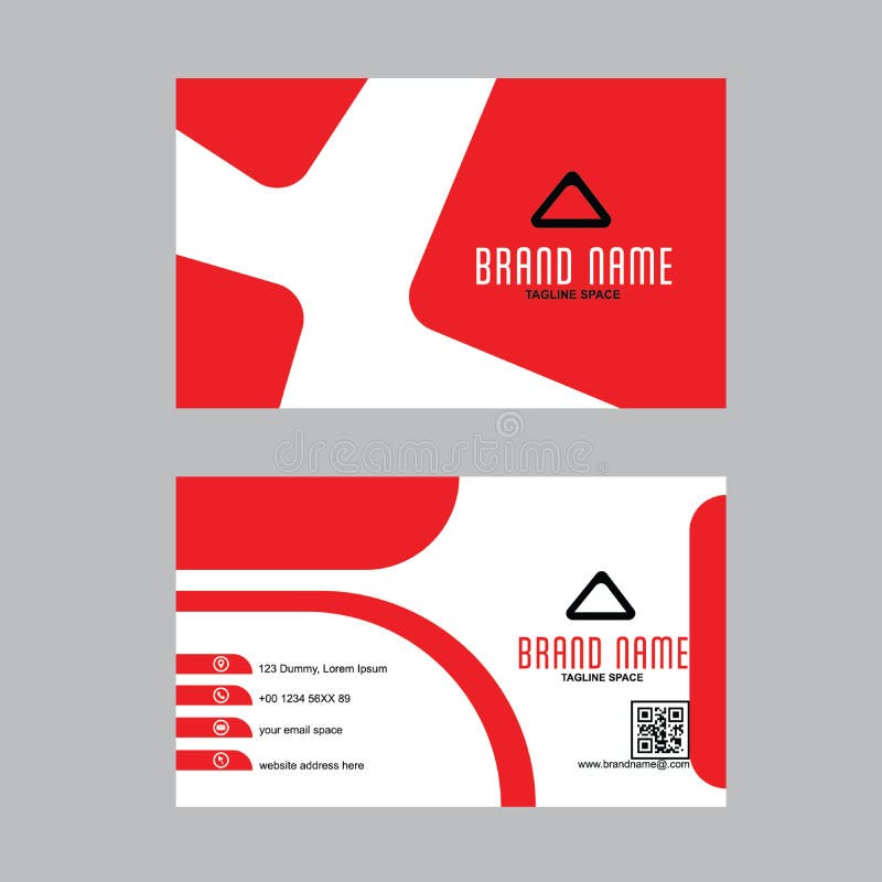 Professional Modern Printable Business Card, Invitation Card Design ...