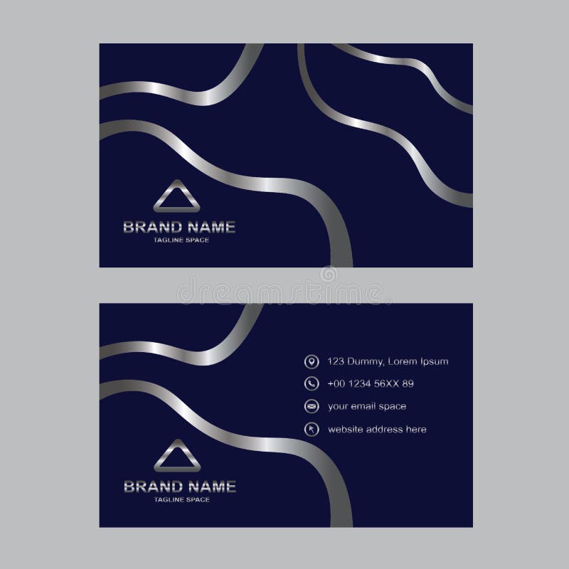 Professional Modern Printable Business Card, Invitation Card Design ...