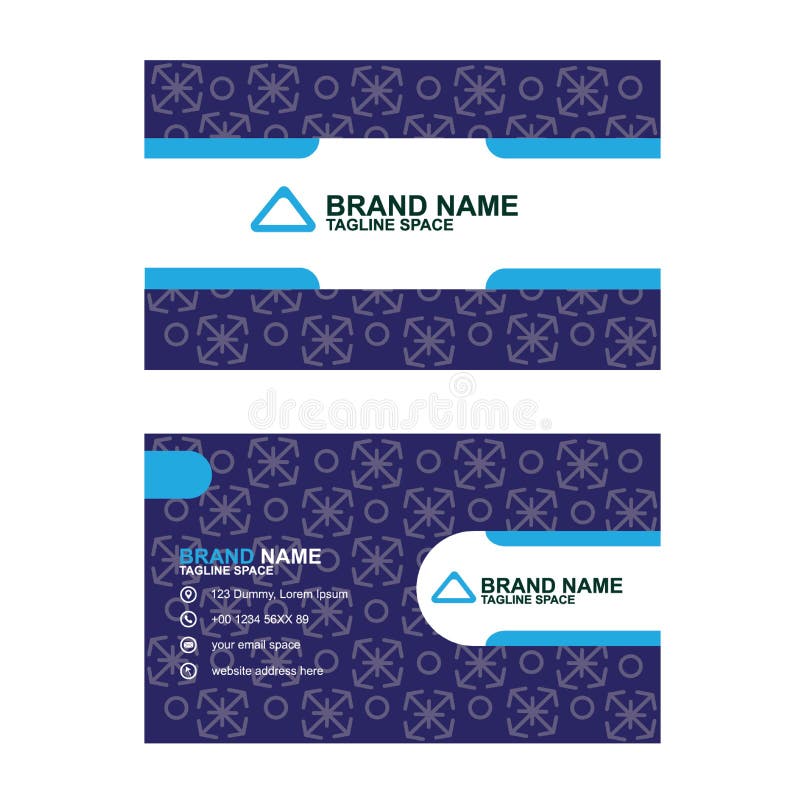 Professional Modern Printable Business Card, Invitation Card Design ...