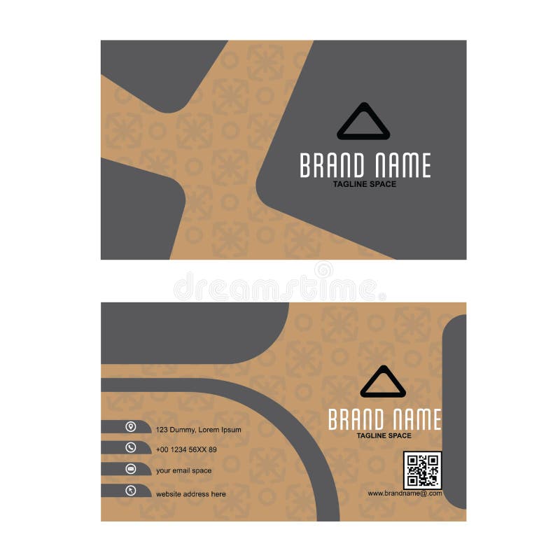 Professional Modern Printable Business Card, Invitation Card Design ...