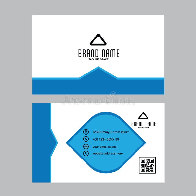 Professional Modern Printable Business Card, Invitation Card Design ...