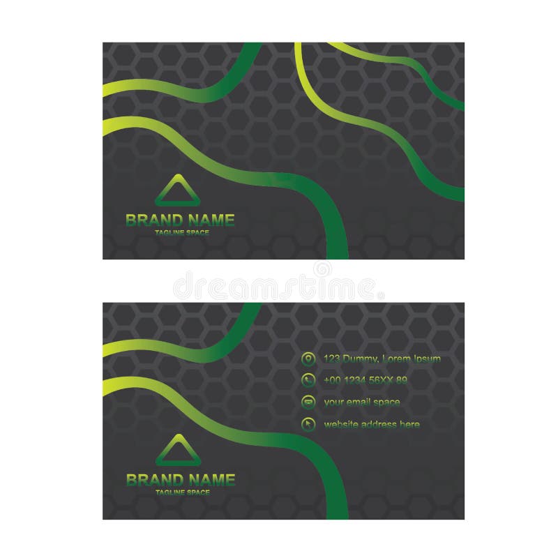Professional Modern Printable Business Card, Invitation Card Design ...