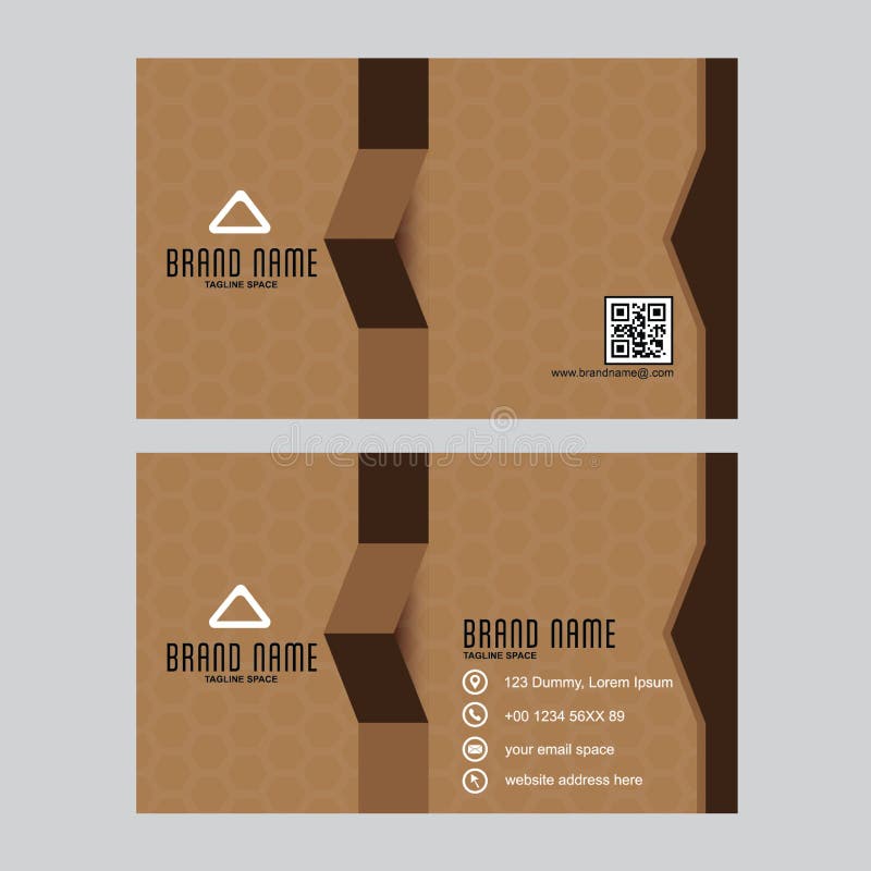 Professional Modern Printable Business Card, Invitation Card Design ...