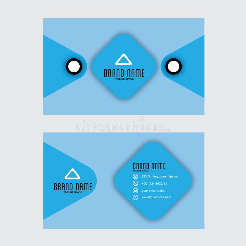 Professional Modern Printable Business Card, Invitation Card Design ...