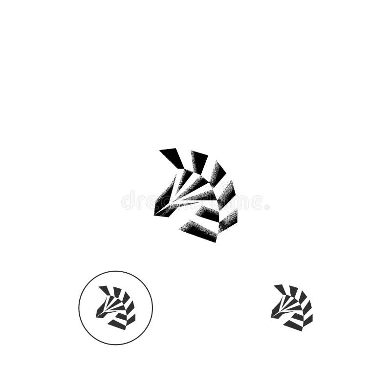 Zebra Logo Design Inspiration. Zebra Logo on White Background Stock ...