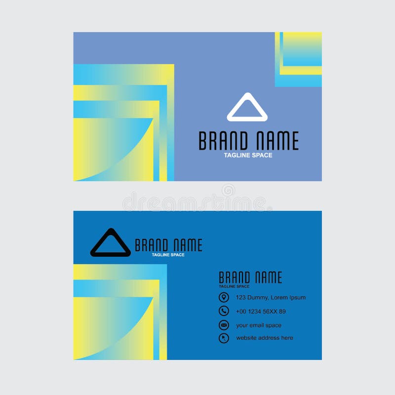 Professional Modern Printable Business Card, Invitation Card Design ...