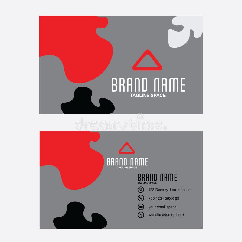 Professional Modern Printable Business Card, Invitation Card Design ...