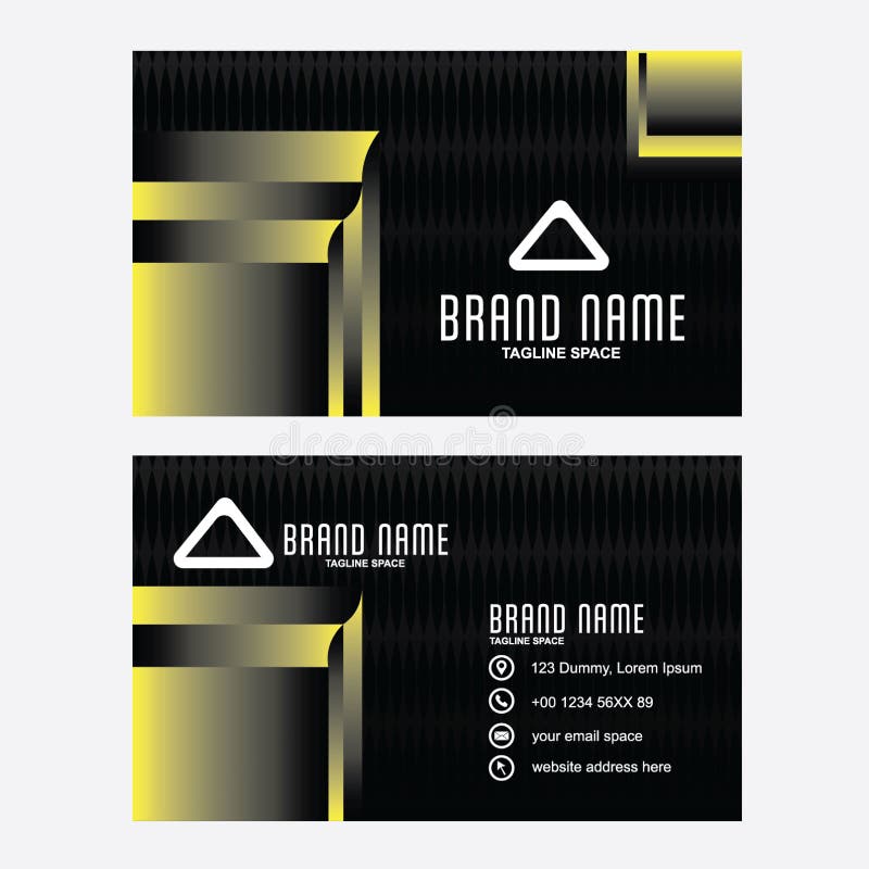 Professional Modern Printable Business Card, Invitation Card Design ...