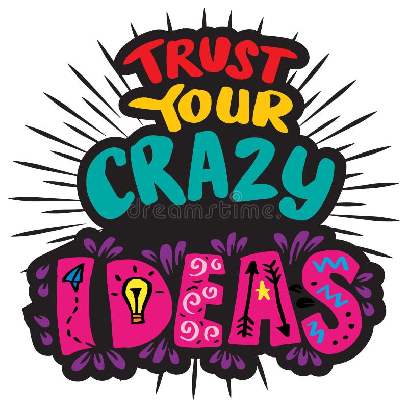 Crazy Ideas Poster Stock Illustrations – 169 Crazy Ideas Poster Stock ...