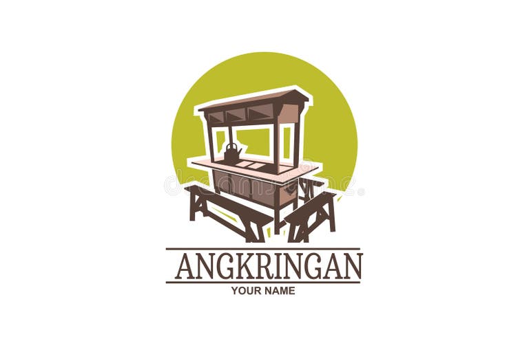 Vector Illustration for Angkringan Food Stall Logo. Stock Vector ...