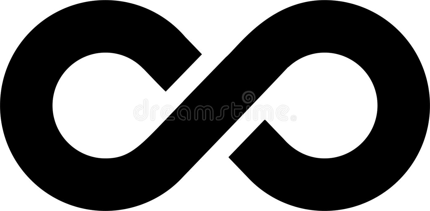 Infinity Glyph Stock Illustrations – 438 Infinity Glyph Stock ...