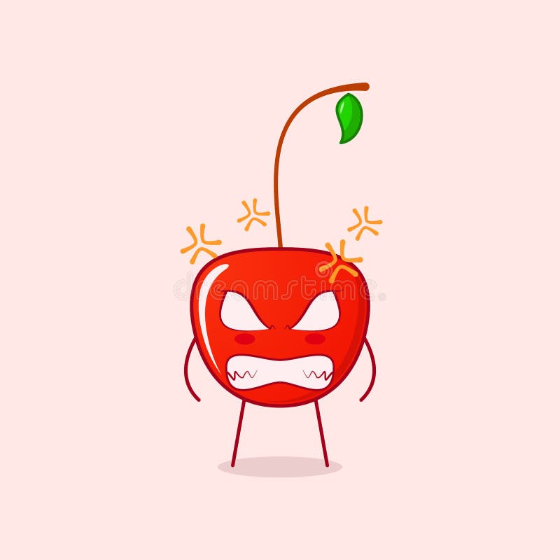 Angry Cherry Cartoon Stock Illustrations – 590 Angry Cherry Cartoon ...