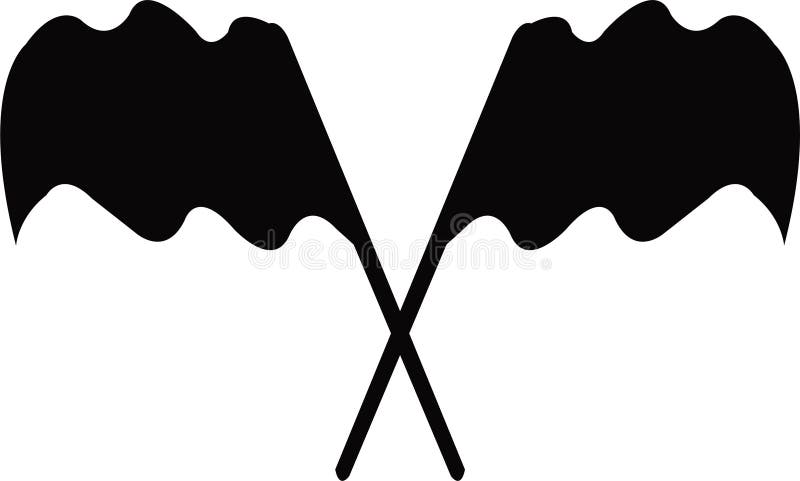 Flag Rifle Colorguard Clipart