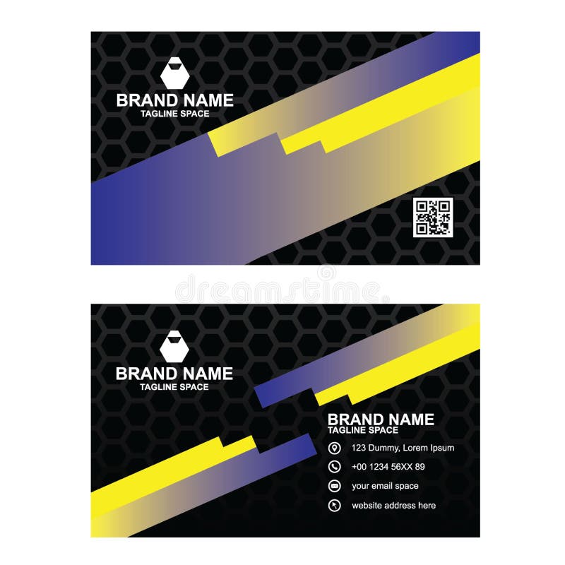 Professional Modern Printable Business Card, Invitation Card Design ...