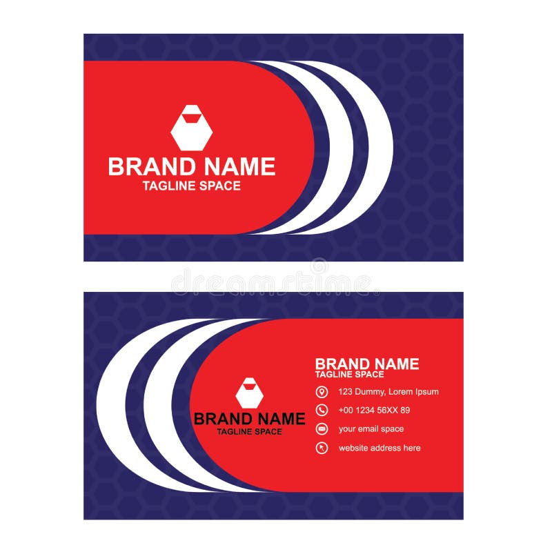 Professional Modern Printable Business Card, Invitation Card Design ...