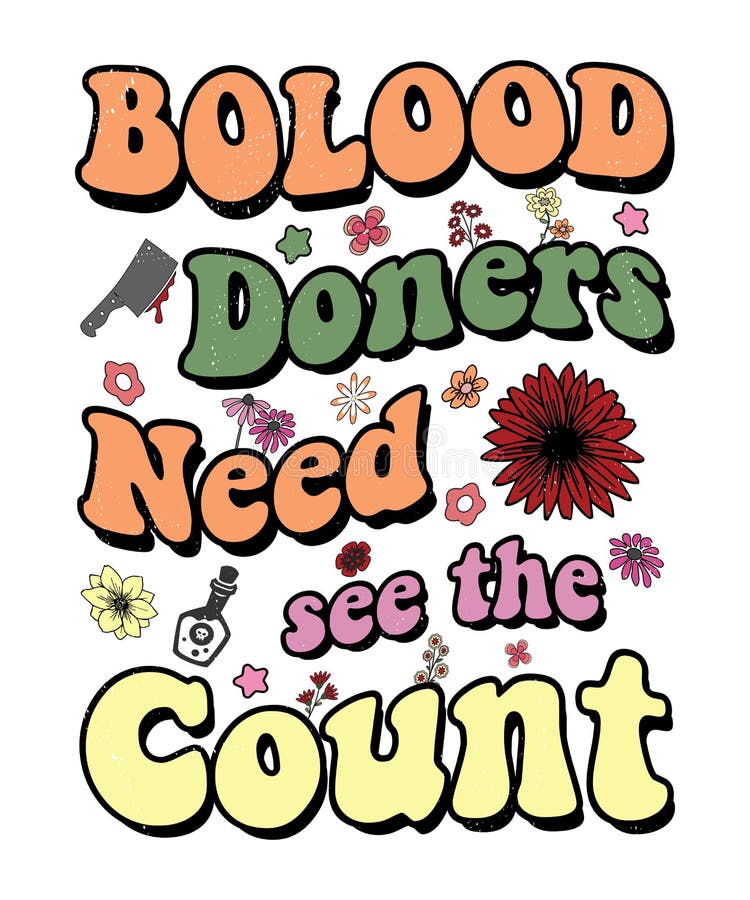 Groovy Style Halloween Typography T-shirt Design, Groovy T-shirt Design ...