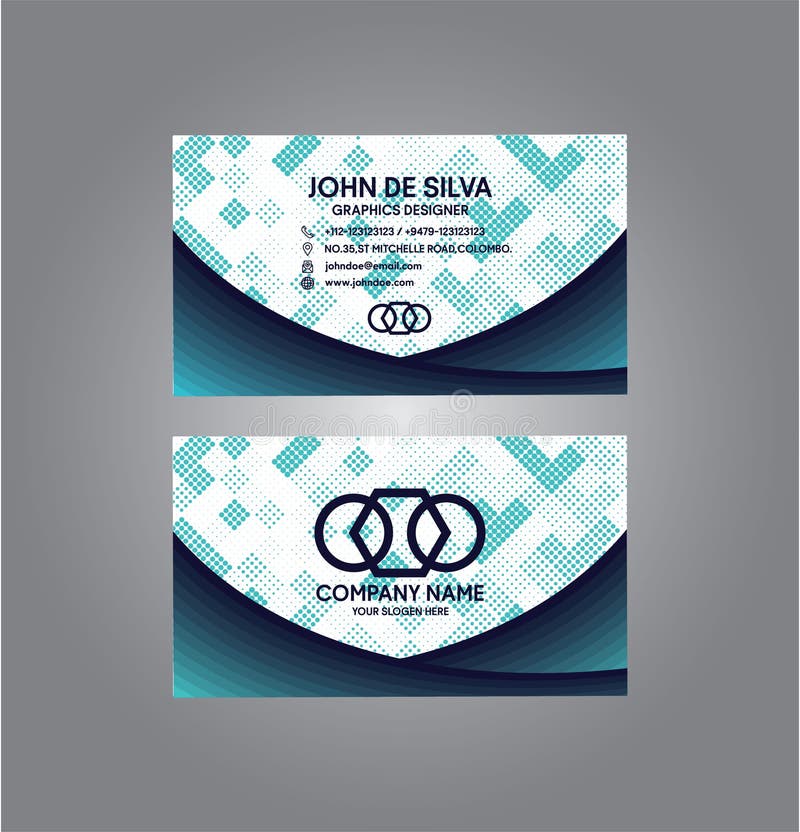 Professional Modern Printable Business Card, Invitation Card Design ...