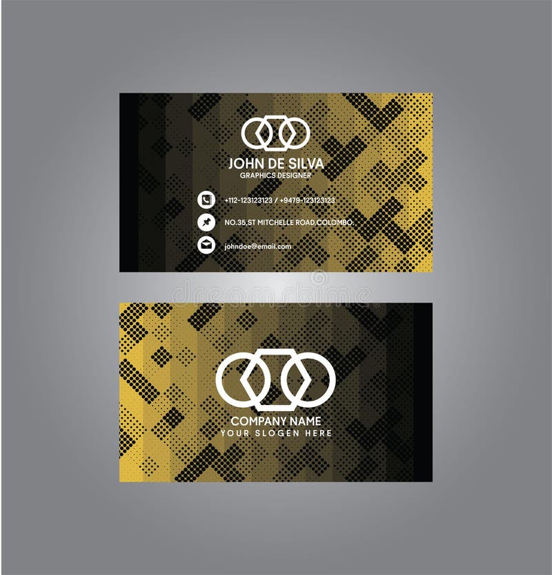 Professional Modern Printable Business Card, Invitation Card Design ...