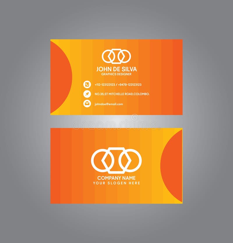 Professional Modern Printable Business Card, Invitation Card Design ...