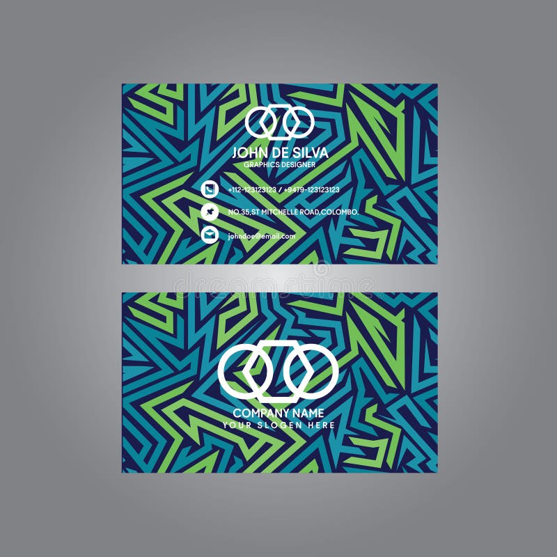 Professional Modern Printable Business Card, Invitation Card Design ...