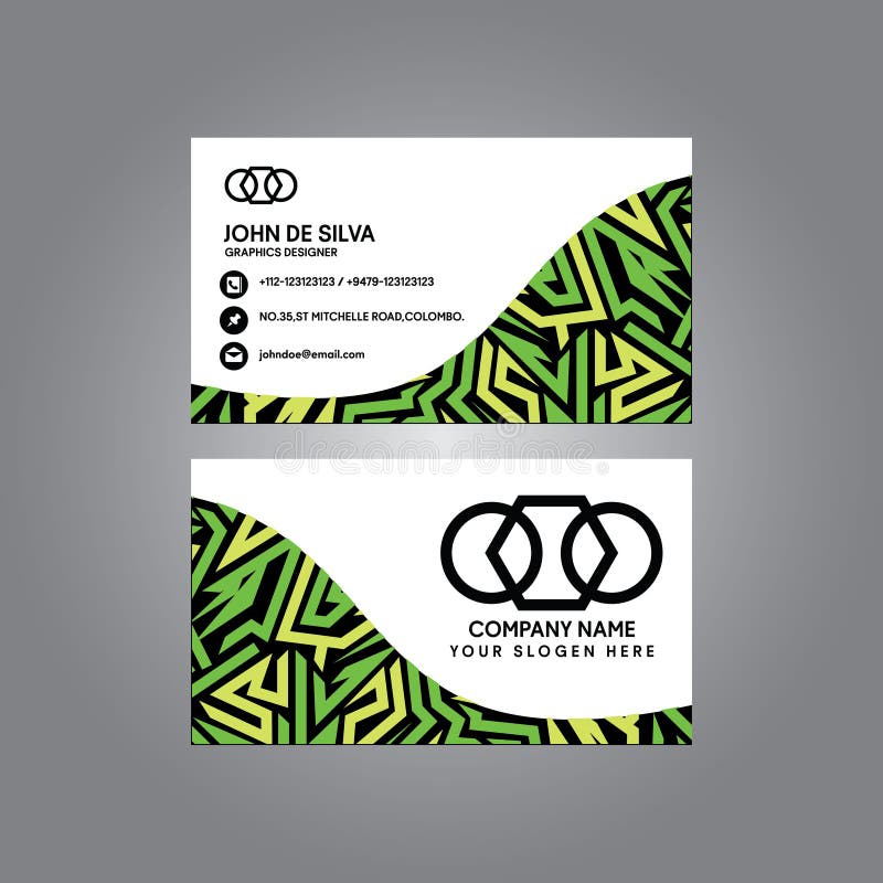 Professional Modern Printable Business Card, Invitation Card Design ...