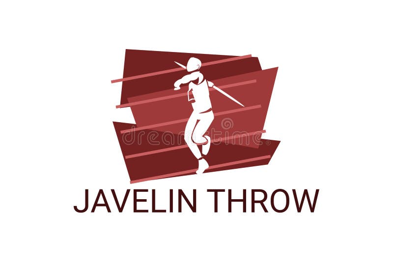 Javelin Throw Sport Vector Line Icon. Javelin Throw Stance Stock Vector - Illustration of ...