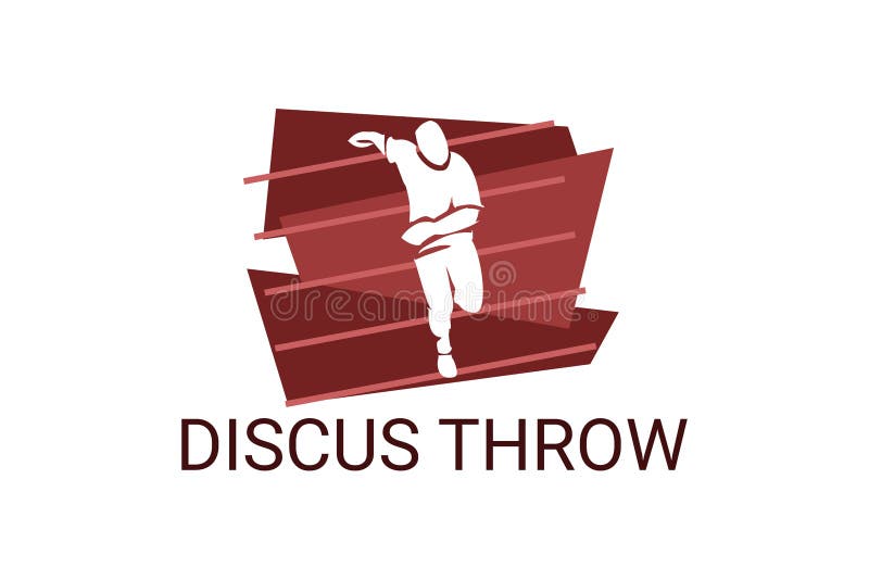 Discus Throw Sport Vector Line Icon. Discus Throw Stance Stock Vector ...