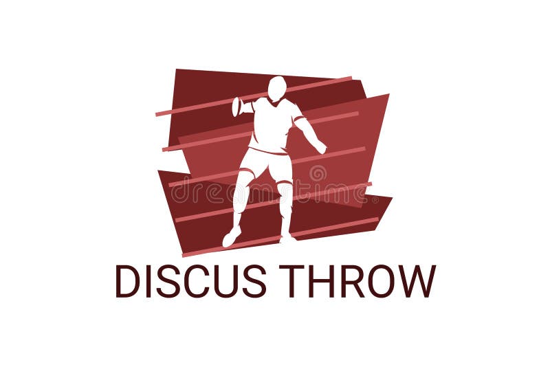 Discus Throw Sport Vector Line Icon. Discus Throw Stance Stock Vector ...