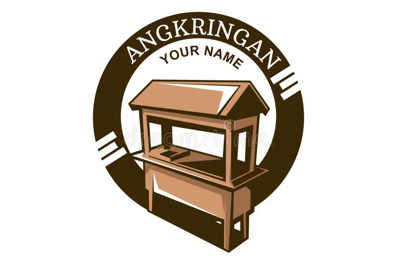 Vector Illustration for Angkringan Food Stall Logo. Stock Vector ...