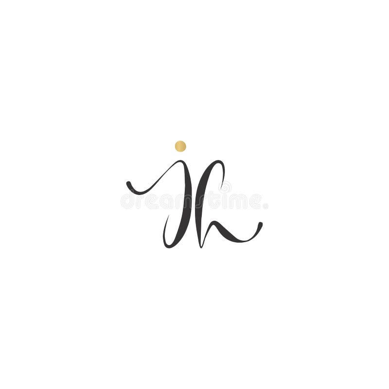 Alphabet Letters Initials Monogram Logo HJ, JH, J and H Stock Vector ...