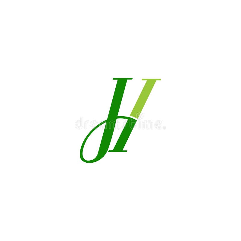 Alphabet Letters Initials Monogram Logo HJ, JH, J and H Stock Vector ...