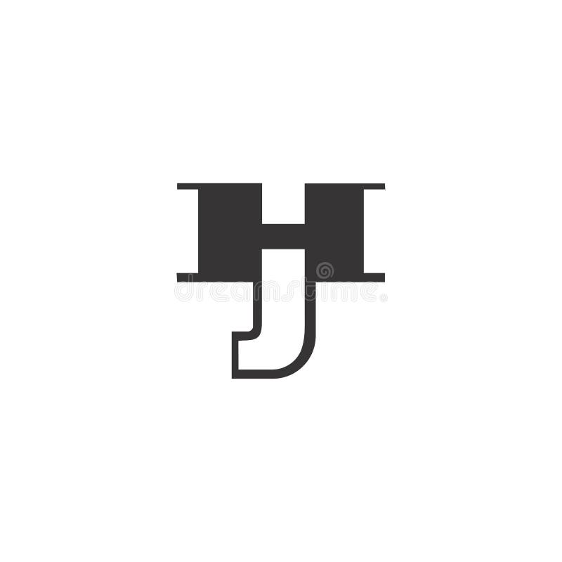 Alphabet Letters Initials Monogram Logo HJ, JH, J and H Stock Vector ...