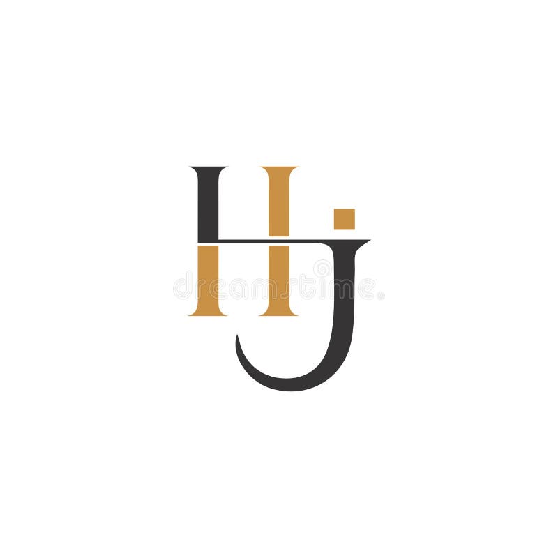 Alphabet Letters Initials Monogram Logo HJ, JH, J and H Stock Vector ...