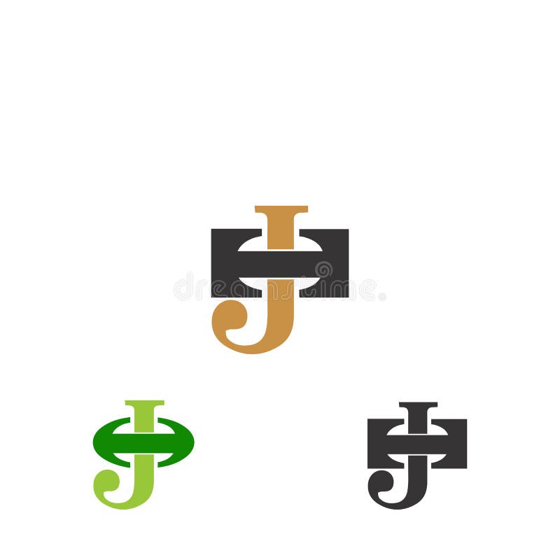 Alphabet Letters Initials Monogram Logo HJ, JH, J and H Stock Vector ...