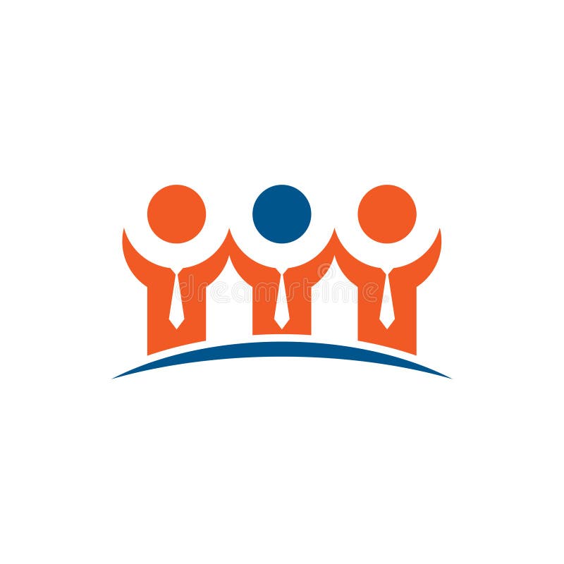 Abstract Illustration of Successful Team Logo Vector Stock Vector ...