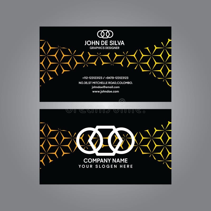 Professional Modern Printable Business Card, Invitation Card Design ...