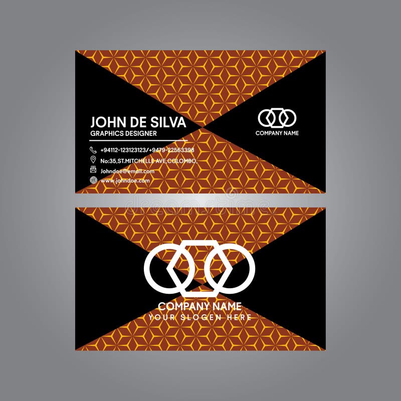 Professional Modern Printable Business Card, Invitation Card Design ...