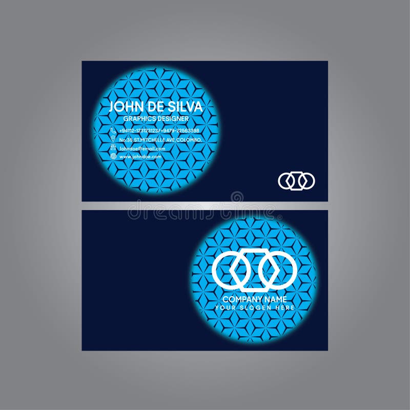 Professional Modern Printable Business Card, Invitation Card Design ...