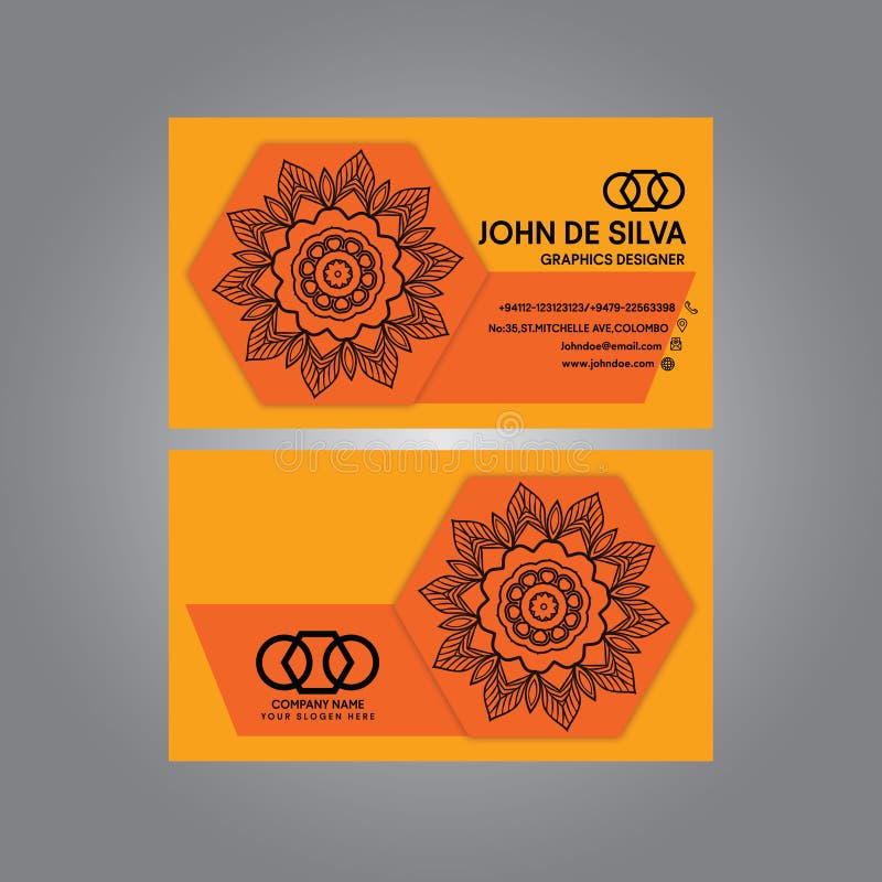 Professional Modern Printable Business Card, Invitation Card Design ...